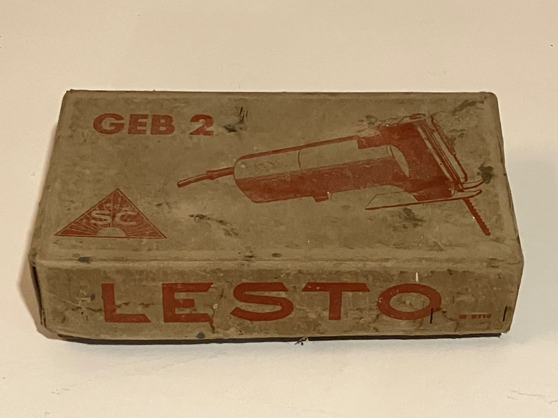 LESTO SCINTILLA Stichsäge GEB2, antikes Gerät mit Zubehör (Gebraucht ...