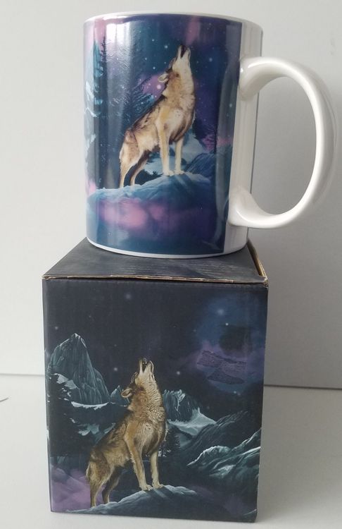 Kaffeetasse "Wolf" 300ml von Puckator | Kaufen auf Ricardo