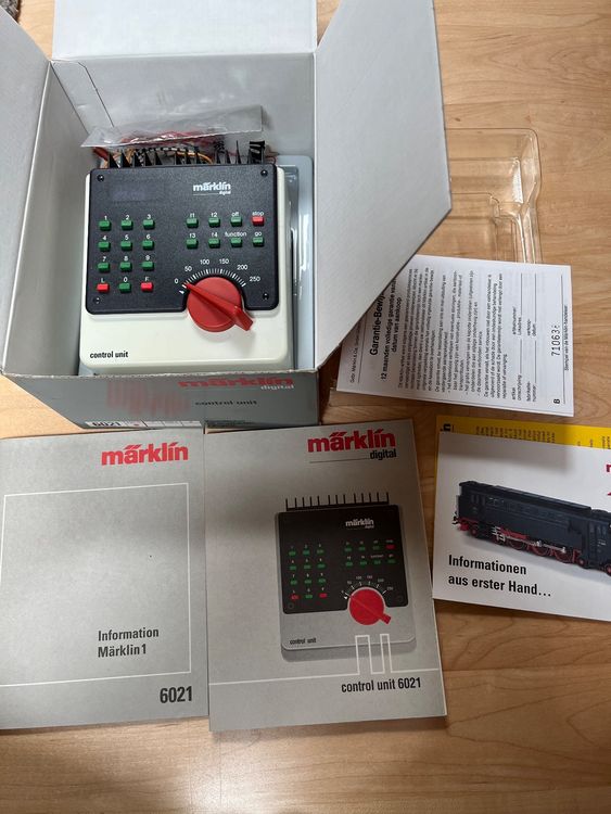 Märklin 6021 Zentraleinheit Control unit OVP digital H0 | Acheter sur ...
