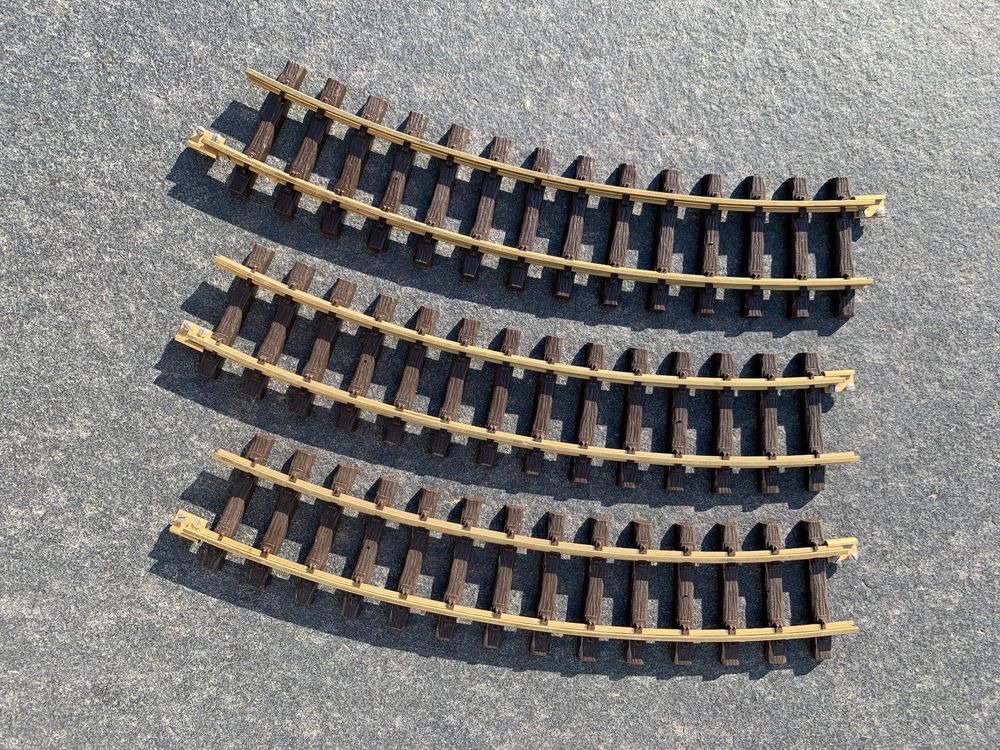 3x LGB 1500 Gleis Gebogenes Gleis 30 ° | Kaufen auf Ricardo