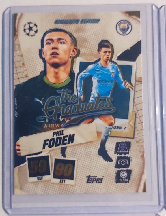 4x Topps Graduates 2025 Match Attax Messi Foden James Lahm!! (Gebraucht ...