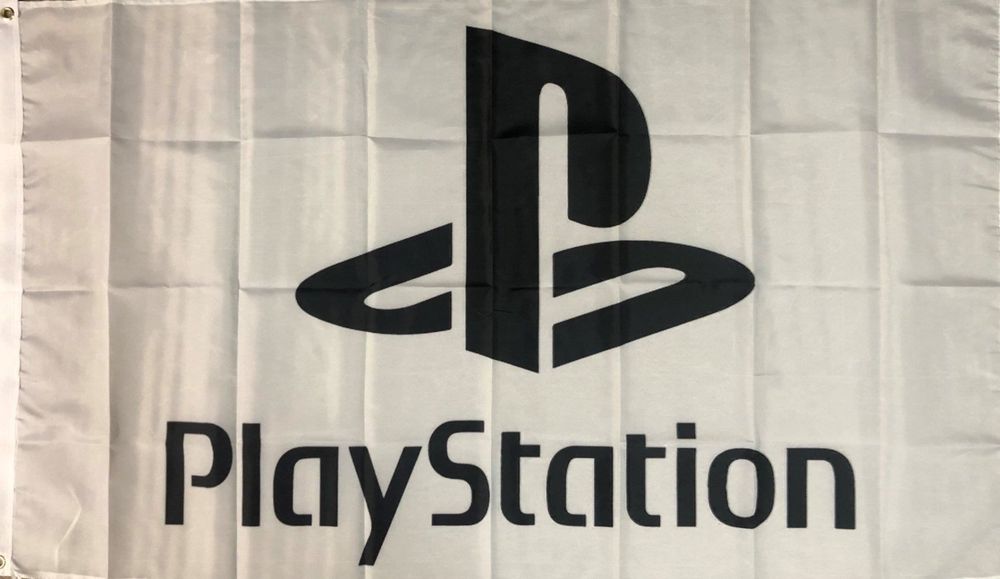 PlayStation 2 3 4 5 Fahne 150 x 90 cm PS Sony Flagg Flag (Neu und ...