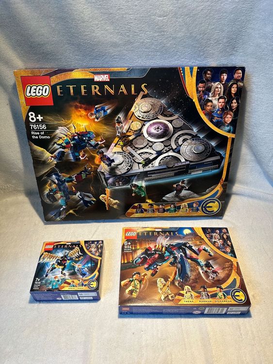 Lego Marvel Eternals 76156 / 76154 / 76145 Bundle Konvolut (Neu und ...