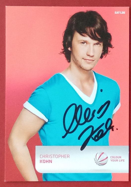 Christopher Kohn Autogramm signiert Fotopostkarte 10x15cm | Kaufen auf ...
