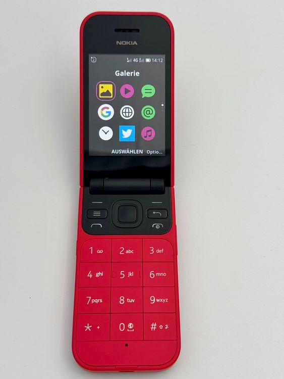 Nokia 2720 Flip 4G Dual SIM Rot SIM Frei (Gebraucht) in Hermetschwil ...
