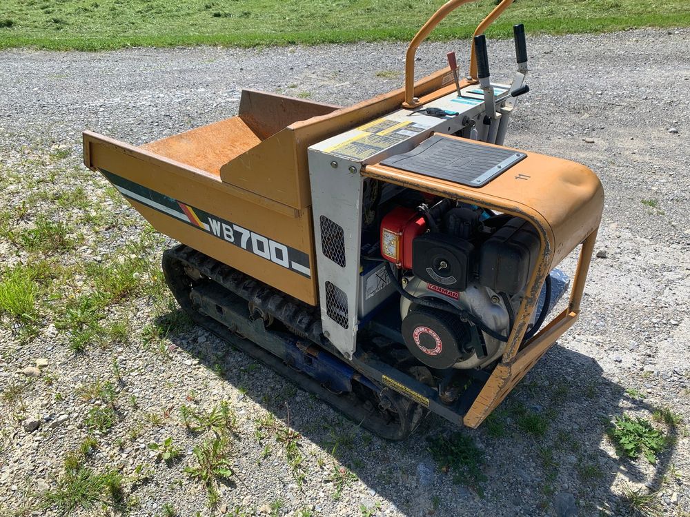 Raupendumper Yamaguchi WB 700, Bagger Dumper (Gebraucht) in Hausen am Albis für CHF 6200 – nur ...