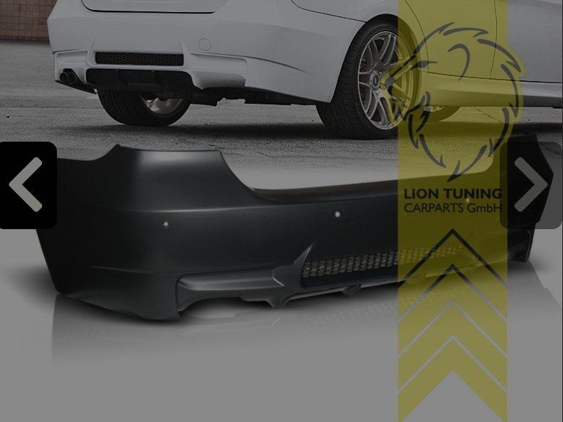 Heckstossstange für BMW E90, Sport Optik | Kaufen auf Ricardo