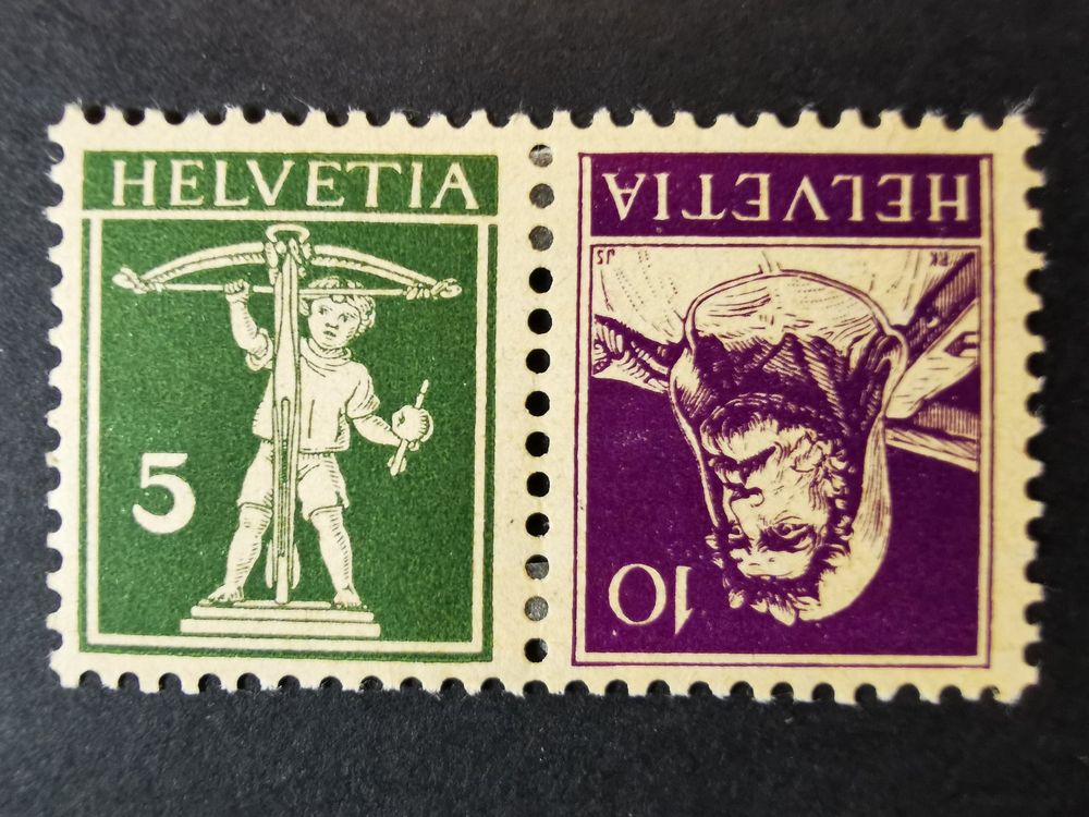 TR55 Timbre Suisse Non Oblitere (Gebraucht) in Cousset für CHF 0.85 – mit Lieferung auf Ricardo ...