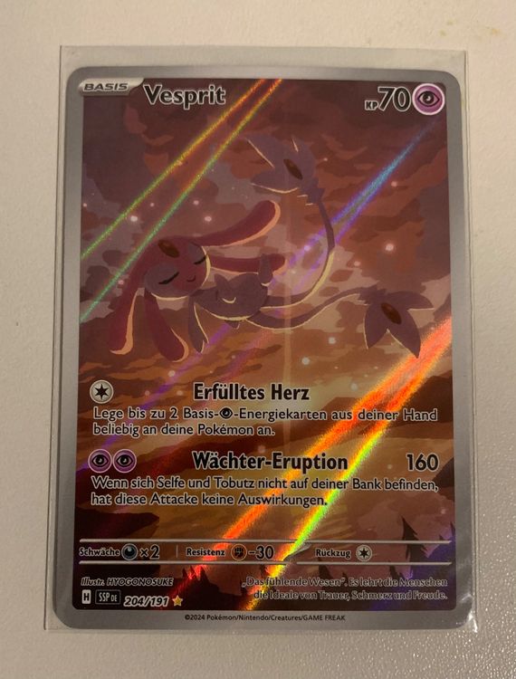 Vesprit 204/191 Pokemon Illustration rare (Gebraucht) in Wettingen für ...