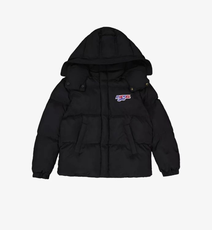 DIESEL Jacke 'Rolf' in Schwarz | Kaufen auf Ricardo