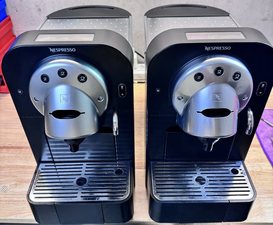 2x Nespresso Gemini CS 100 mit 12 Monate Garantie | Kaufen auf Ricardo