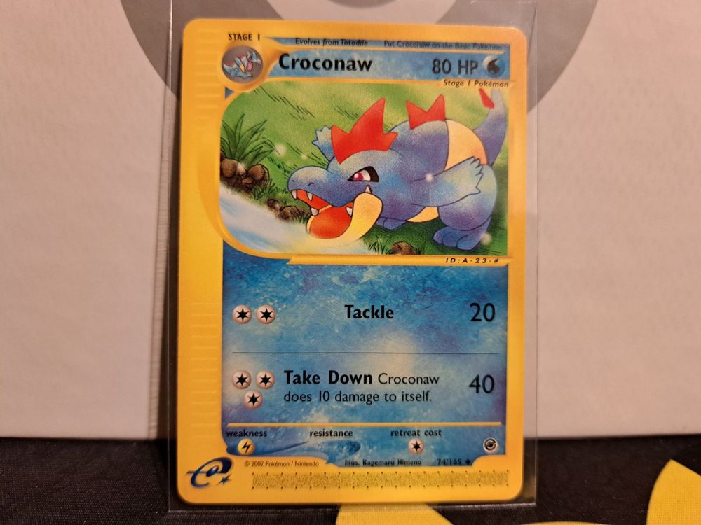 CROCONAW EXPEDITION BASE SET POKEMON KARTE 2002 (Gebraucht) in ...