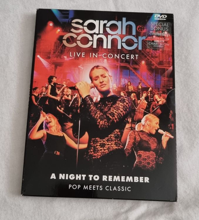 Sarah Connor Live in Concert DVD (Gebraucht) in Hüttikon für CHF 7 ...
