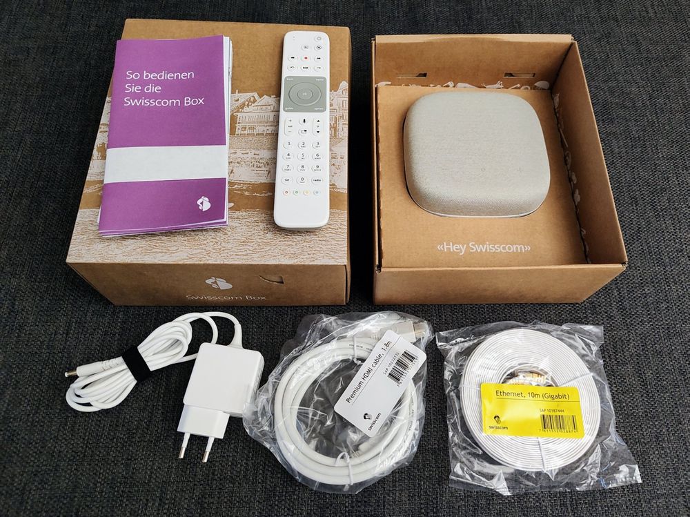 Swisscom Box TV UHD (IP2000) (Gebraucht) in Emmen für CHF 52 – mit ...