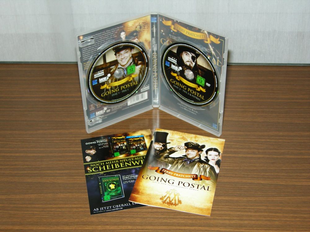 Terry Pratchett Going Postal DVD / Discworld / Scheibenwelt (Gebraucht ...