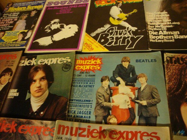 23 Stk. 60er/70er Jahre Musik Hefte BRAVO, MUSIK-EXPRESS etc (Gebraucht ...