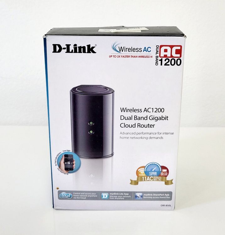 Router D-Link AC1200 Dual Band 3xFaster Wireless Modem (Gebraucht) in ...