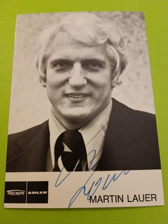 Martin Lauer - Leichtathletik - handsigniert (Gebraucht) in Menziken ...