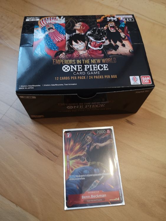 One piece TCG OP09-009 Benn.Beckmann | Kaufen auf Ricardo
