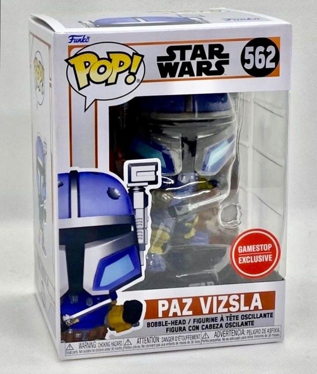 Funko Pop! Star Wars, Paz Vizsla #562, Game Stop Excl. | Kaufen auf Ricardo
