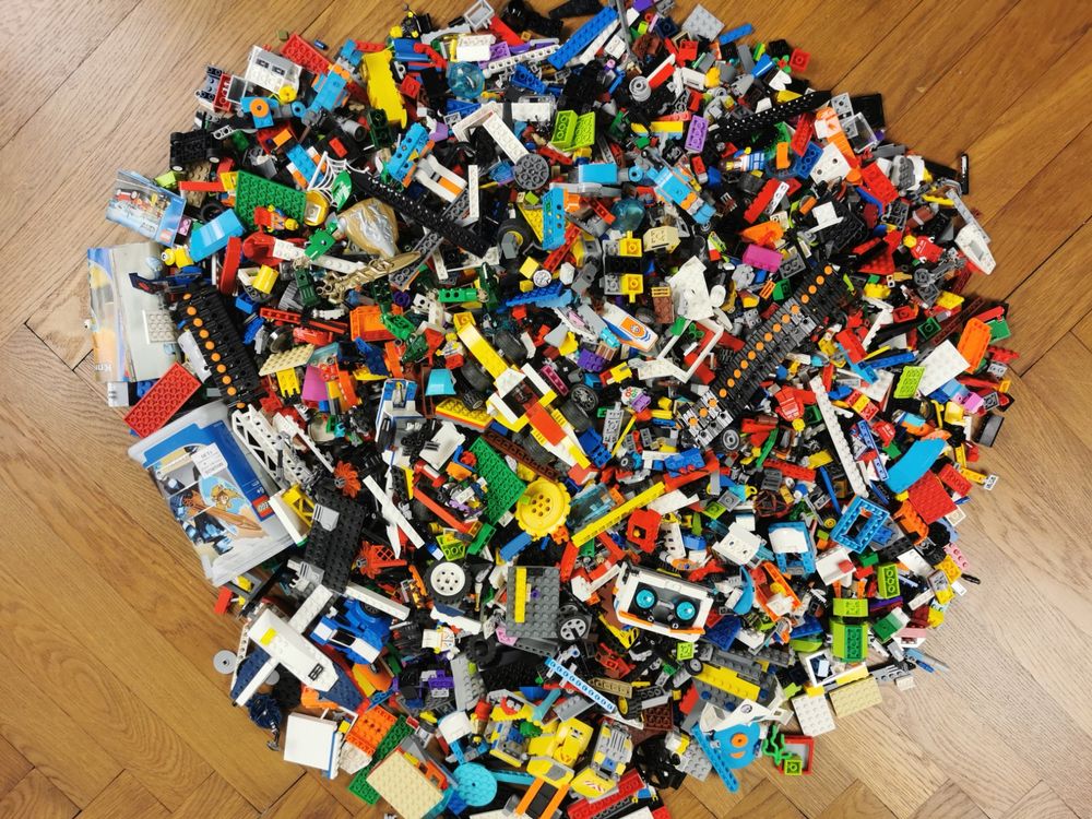 XXL Lego City / Creator Mix gebrauchte Bausteine Lot en vrac (Gebraucht) in Derendingen für CHF ...