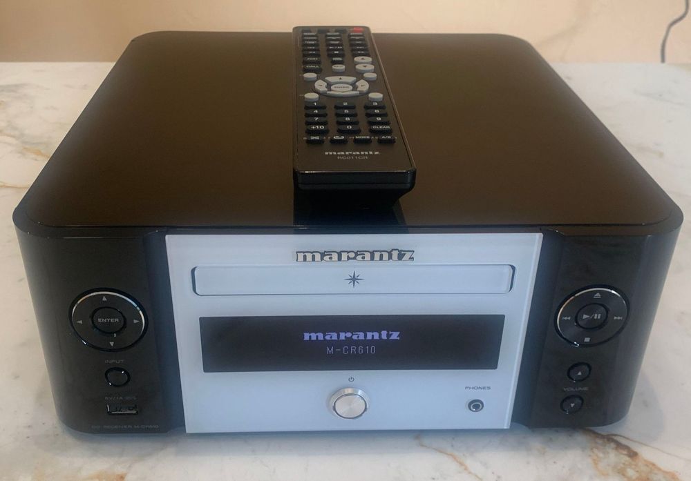 Marantz M-CR610 Hi-Fi Mini System DAB Internet Radio AirPlay (D ...