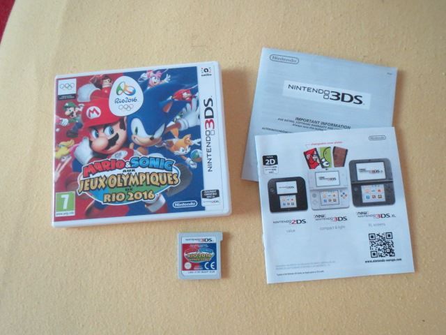 MARIO & SONIC RIO 2016 NINTENDO 3DS 2DS (Gebraucht) in Villars-le ...