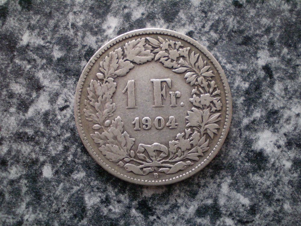 1 Fr.1904 !!! Rar !!! ab 1.- !!! (Gebraucht) in Dierikon für CHF 6 – mit Lieferung auf Ricardo ...