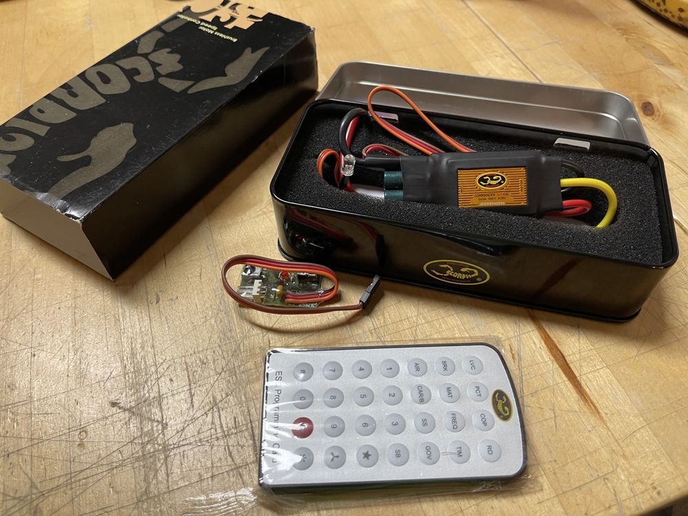 Scorpion Commander 30A ESC Neu und komplett! Regler RC TOP (Neu und ...