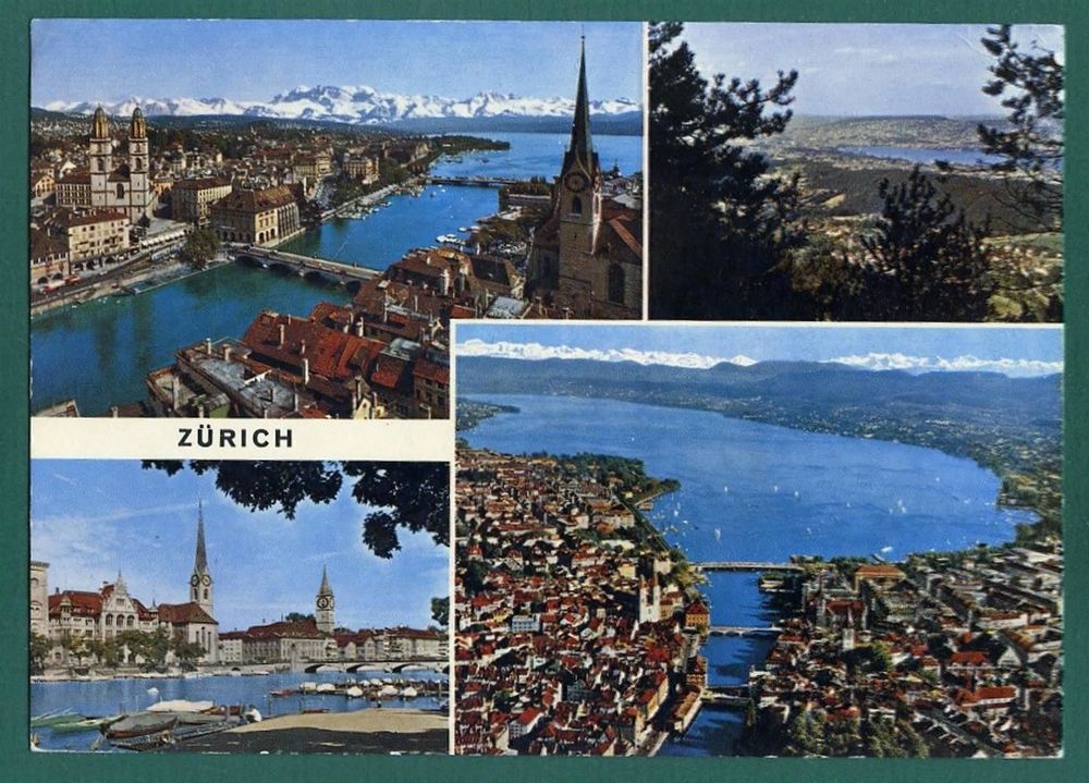 Zürich, Mehrbilderkarte (Gebraucht) in Sargans für CHF 1 – mit Lieferung auf Ricardo kaufen