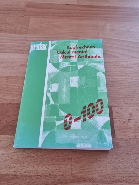 Profax Übungsheft Kopfrechnen 0-100 (Gebraucht) in Gossau ZH für CHF 7 ...