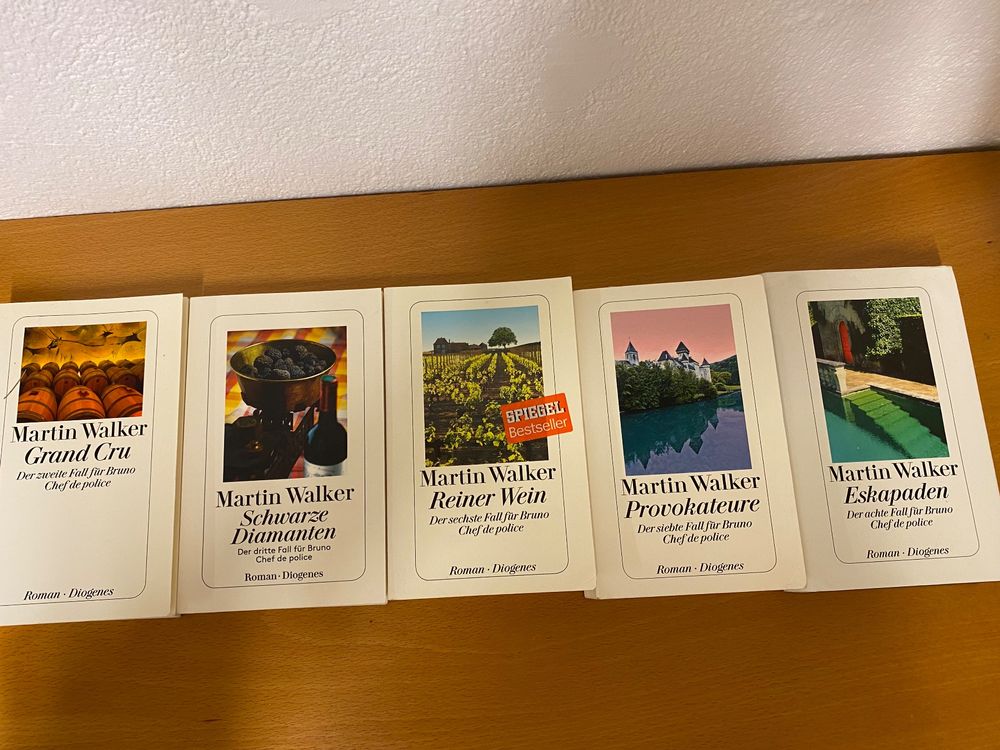 5 Bücher Martin Walker, gelesen aber in gutem Zustand | Kaufen auf Ricardo
