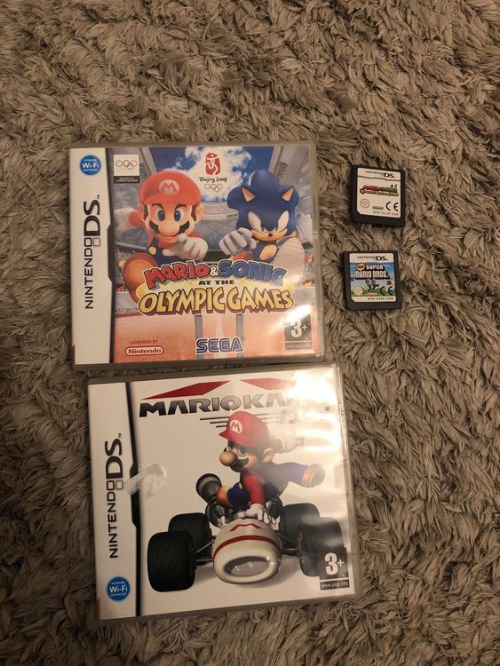 Nintendo DS 4 Mario Spiele | Kaufen auf Ricardo