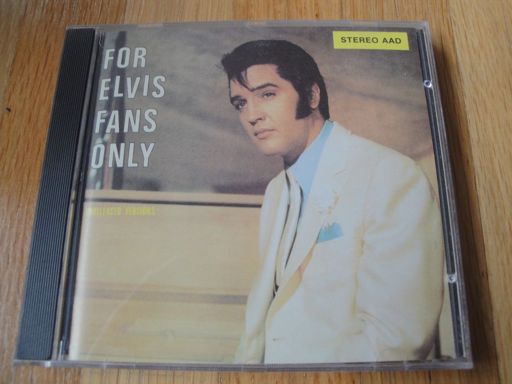 ELVIS PRESLEY CD For Elvis fans only | Kaufen auf Ricardo