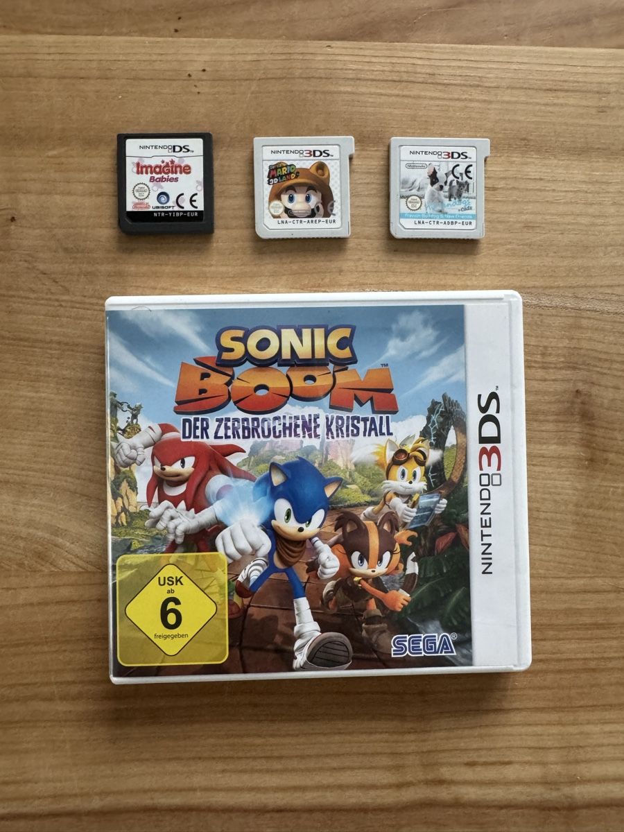 Nintendo 3DS und DS Spiele - Sonic Boom & mehr! (Gebraucht) in Amlikon ...