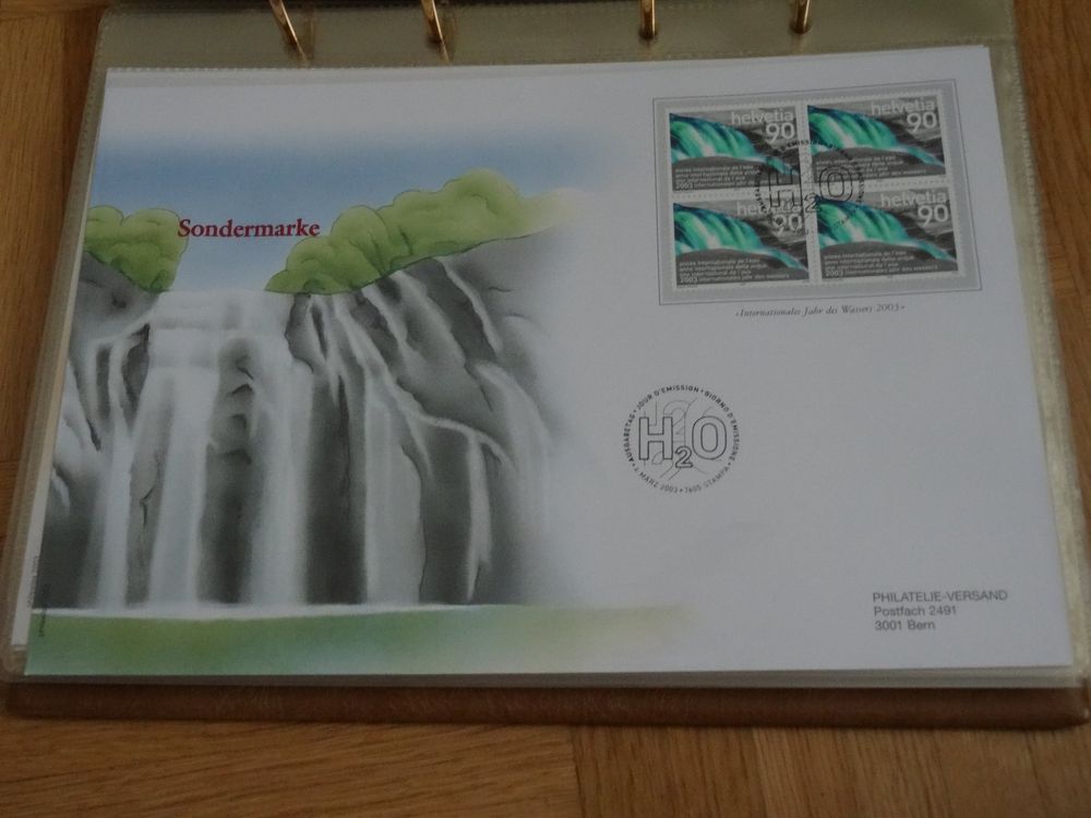 FDC 2003 Wasser LUXUSBRIEF | Kaufen auf Ricardo