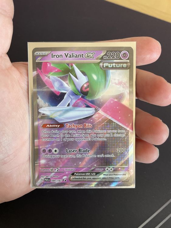 Iron Valiant EX - 089/182 Paradoxrift 🇬🇧 (Neu (gemäss Beschreibung)) in ...