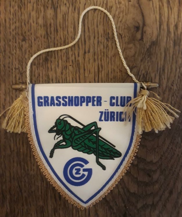 Vintage Autowimpel Grasshopper-Club Zürich Grasshoppers GCZ (Gebraucht ...