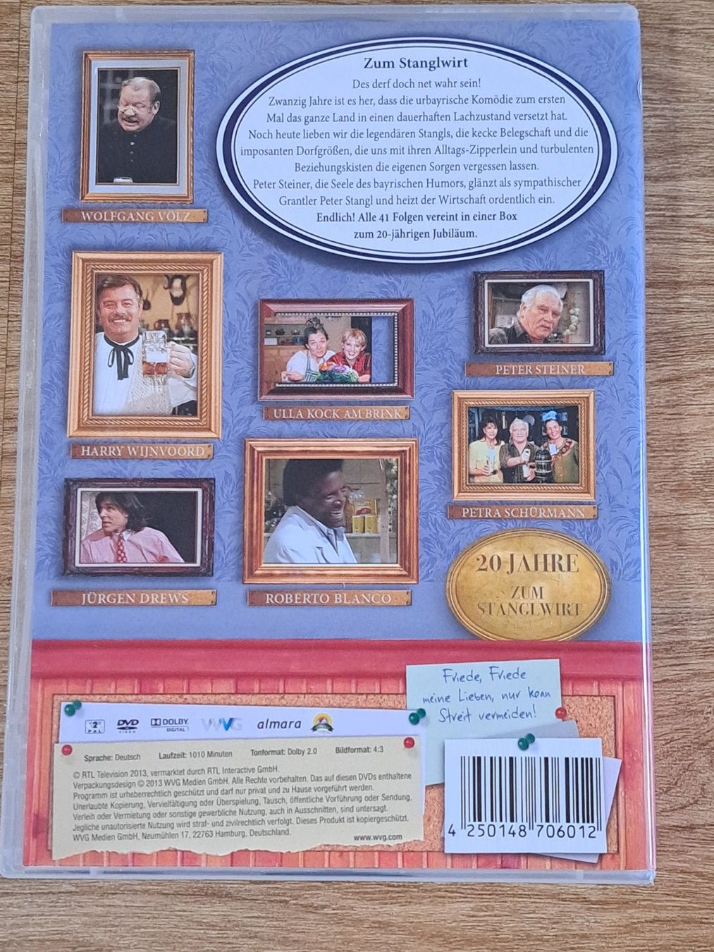 DVD Gesamtbox mit 8 DVDs, Zum Stanglwirt mit Peter Steiner (Neu (gemäss ...