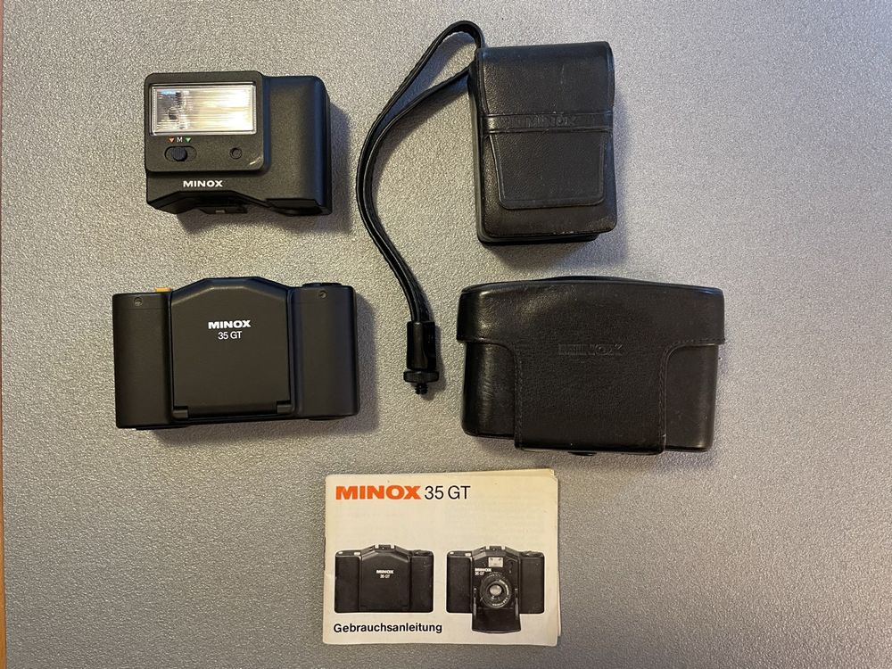 Vintage Minox 35 GT and flash Camera Set (Gebraucht) in Zürich für CHF ...