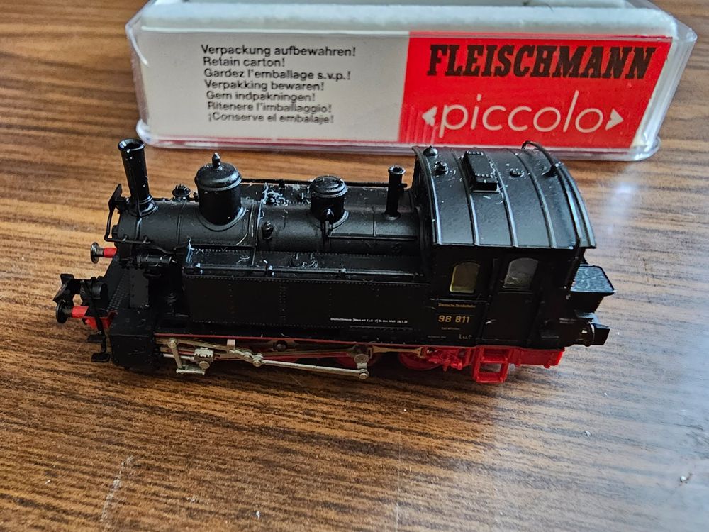 Fleischmann Piccolo 7098 N Dampflok BR 98 811 der DRG analog | Kaufen ...