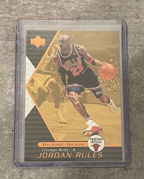 NBA Michael Jordan The Jordan Rules Card (Neu (gemäss Beschreibung)) in ...