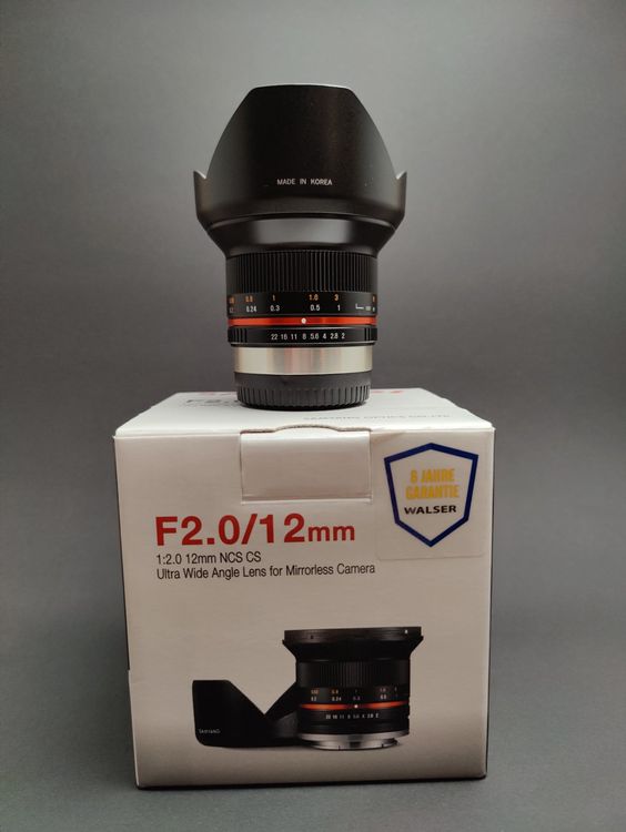 Samyang 12mm f/2 FujiX Mount (Gebraucht) in Urtenen-Schönbühl für CHF 155 – mit Lieferung auf ...