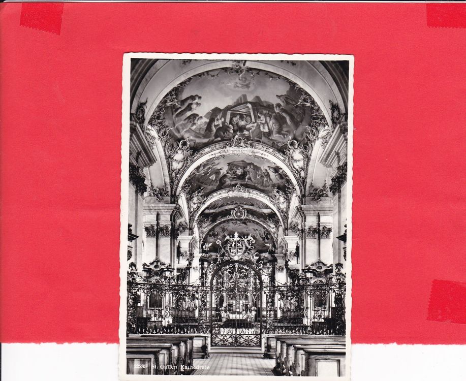 St. Gallen-Inneres der Kathedrale (Gebraucht) in St. Peterzell für CHF 1 – mit Lieferung auf ...