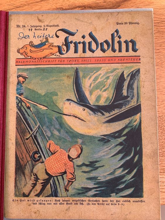 Comic Fridolin 1928 Rarität (Gebraucht) in Altnau für CHF 50 – mit ...