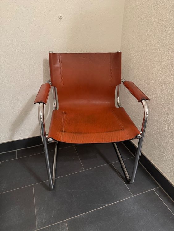 Leder Stuhl richtiger Klassiker (Gebraucht) in Würenlingen für CHF 5 – nur Abholung auf Ricardo ...