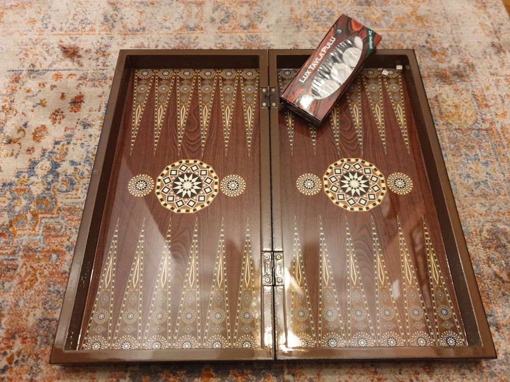 Backgammon Tavla aus Holz NEU | Kaufen auf Ricardo