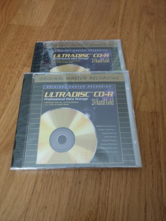 2 Stk. MFSL 24K Gold CD-R Ultradisc - NEU | Kaufen auf Ricardo