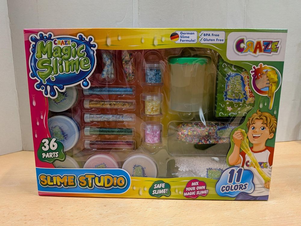 CRAZE Magic Slime Studio, 36-teilig, Neu & OVP! (Neu und ...