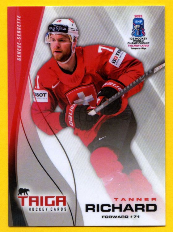 Tanner Richard #71 Player Card IIHF WM 2023 (Neu (gemäss Beschreibung)) in für CHF 2.2 – mit ...